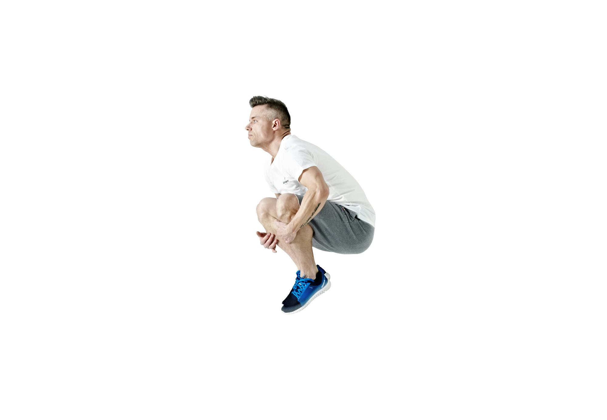 Crossfit Videoøvelse Tuck Jump Styrketrening For Forlår Baklår Og Mage Aktiv Trening