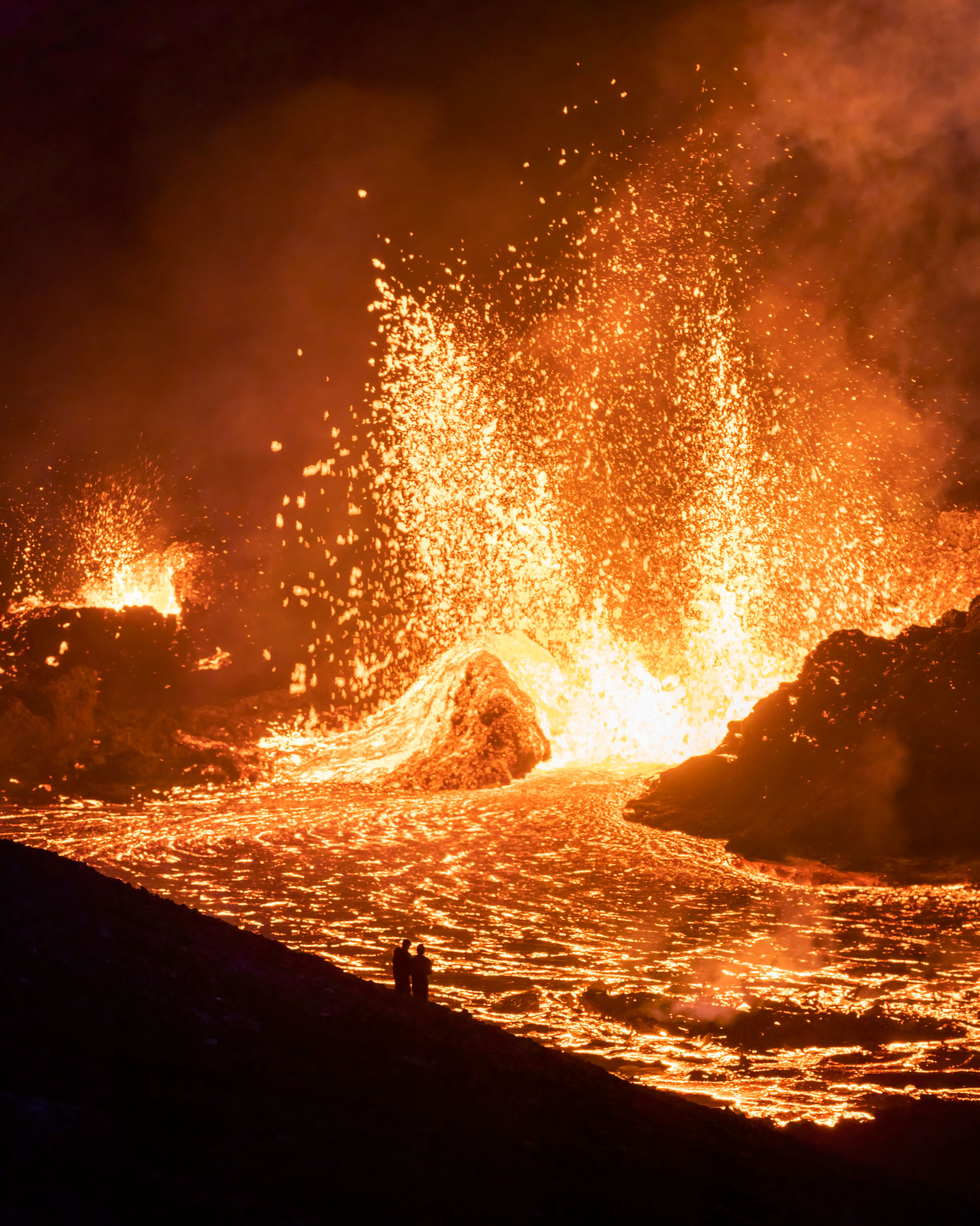 Se billederne: Landskabsfotografens skud fra islandsk vulkan ... Se billederne: Landskabsfotografens skud fra islandsk vulkan ...